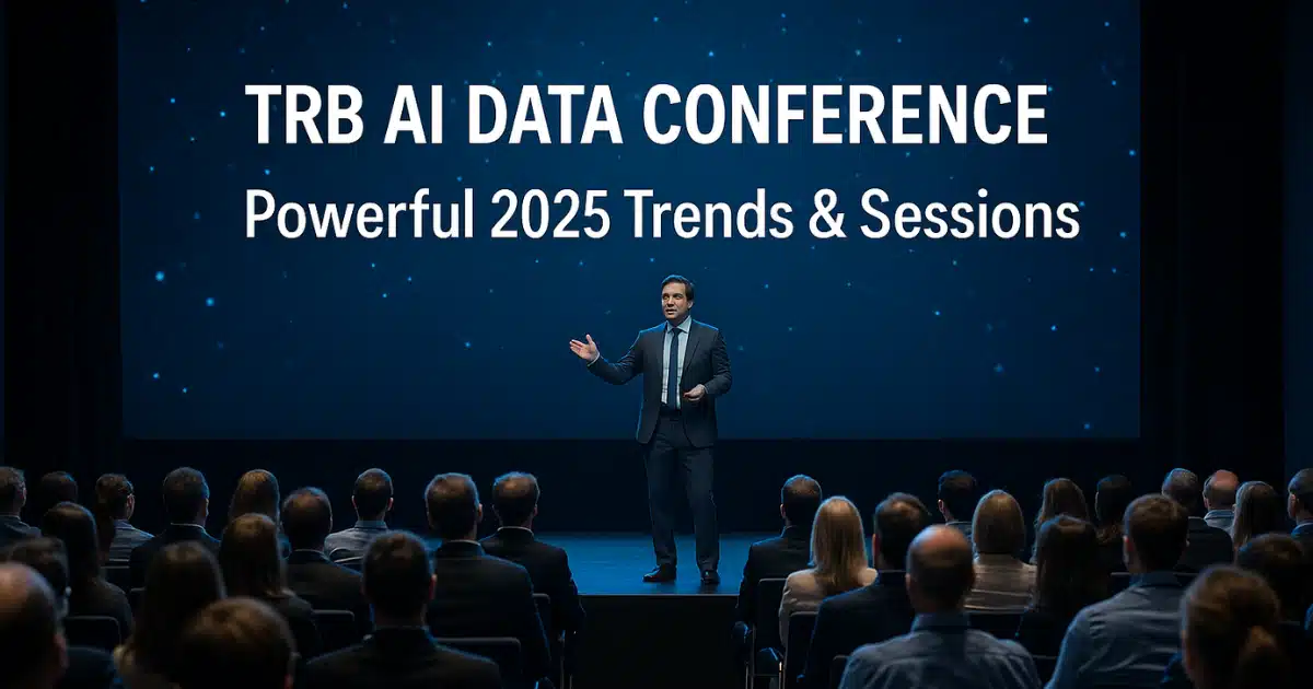 TRB AI Data Conference: Powerful 2025 Trends & Sessions